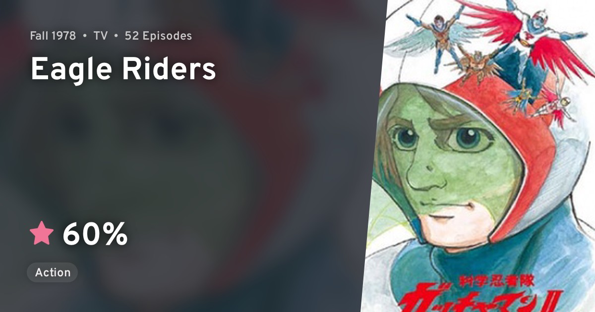Kagaku Ninja-Tai Gatchaman II (Eagle Riders) · AniList