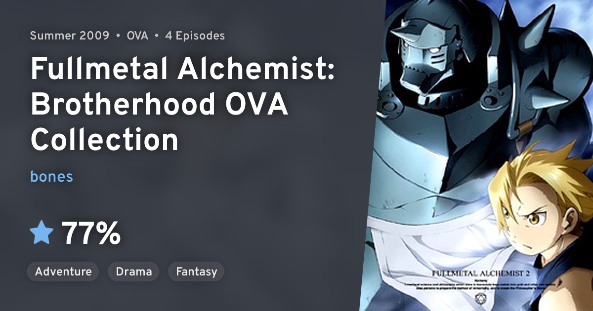 Hagane no Renkinjutsushi: FULLMETAL ALCHEMIST Mihousou Episode ...
