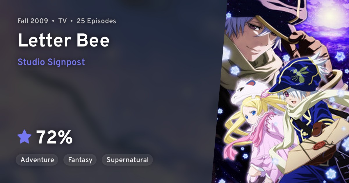 Tegami Bachi (Letter Bee) · AniList