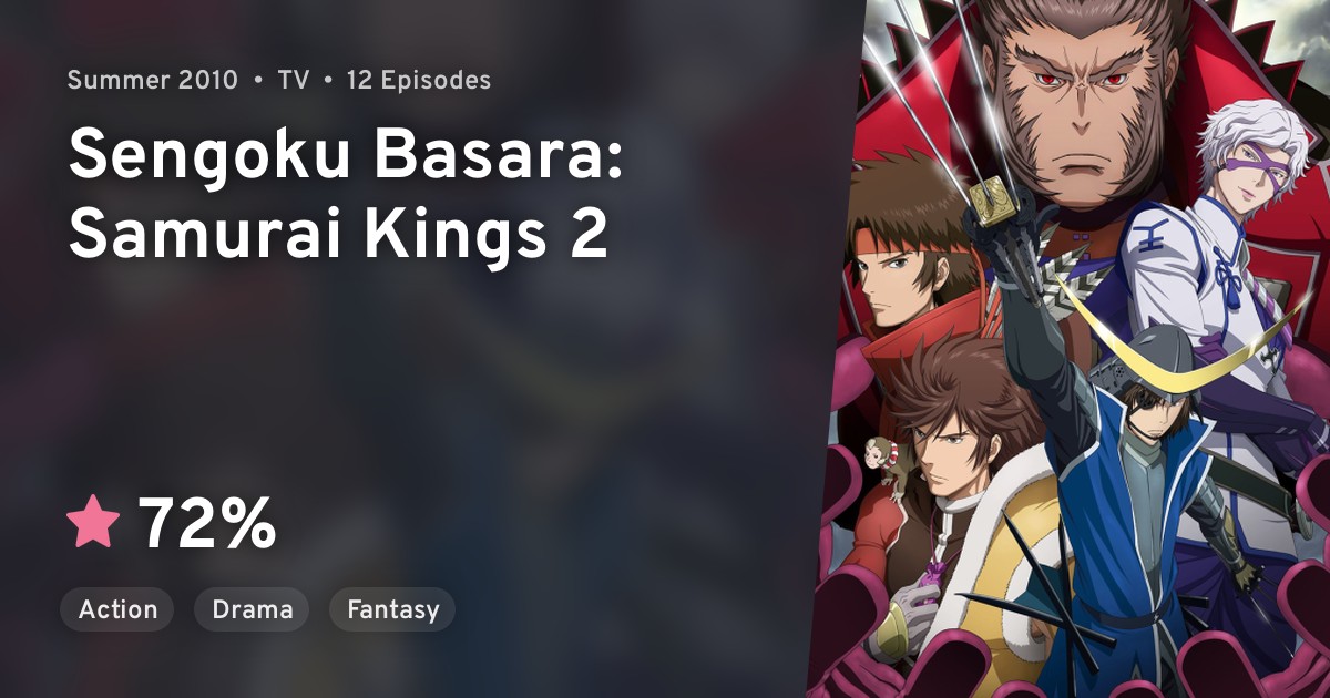 Sengoku BASARA Ni (Sengoku Basara: Samurai Kings 2) · AniList
