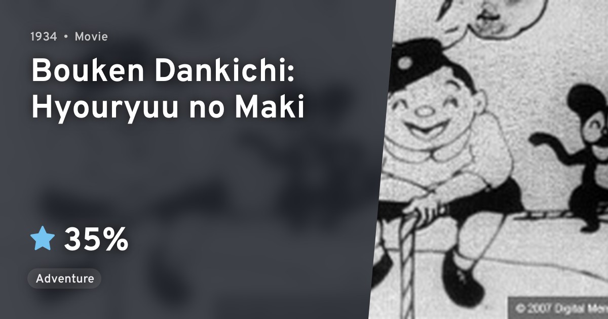 Bouken Dankichi: Hyouryuu no Maki · AniList