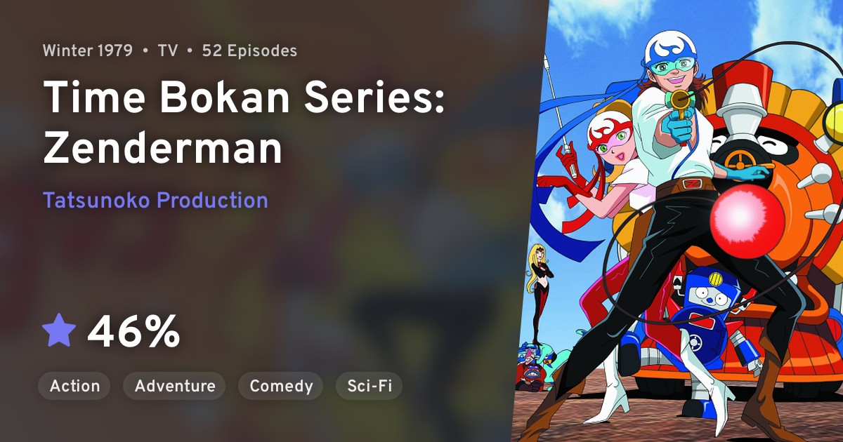 Time Bokan Series: Zenderman · AniList