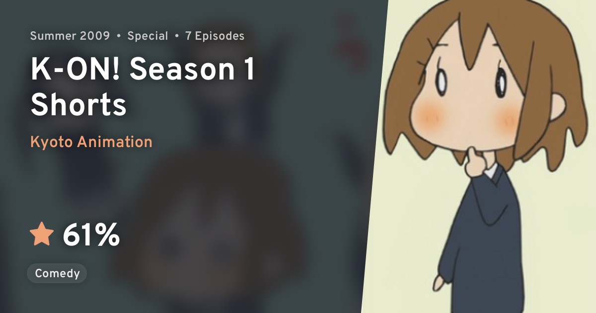 K On Ura On K On Season 1 Shorts · Anilist