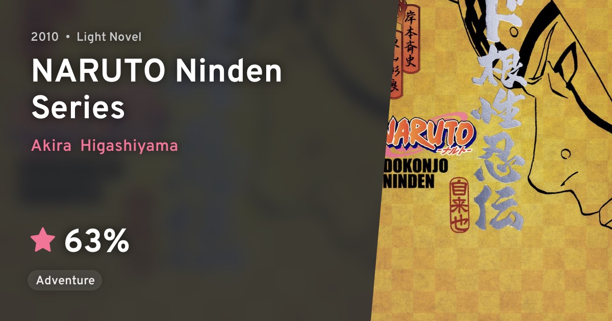 NARUTO Ninden Series · AniList