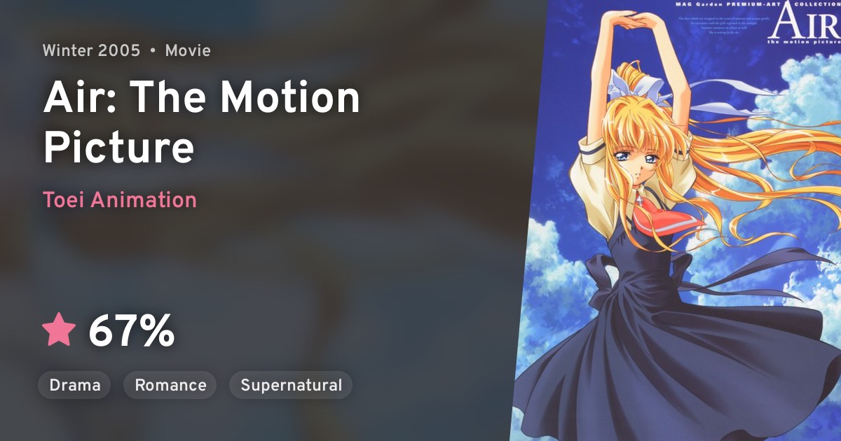 AIR (Movie) (Air: The Motion Picture) · AniList