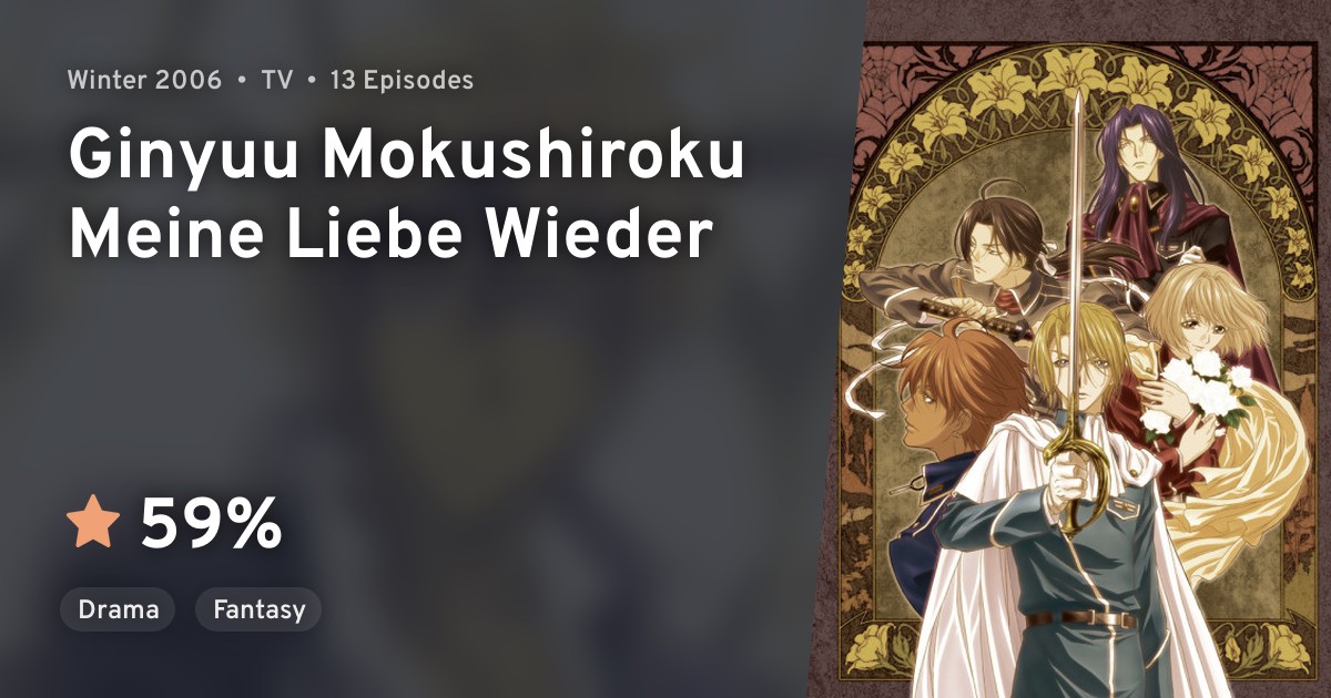 Ginyuu Mokushiroku Meine Liebe Wieder · AniList