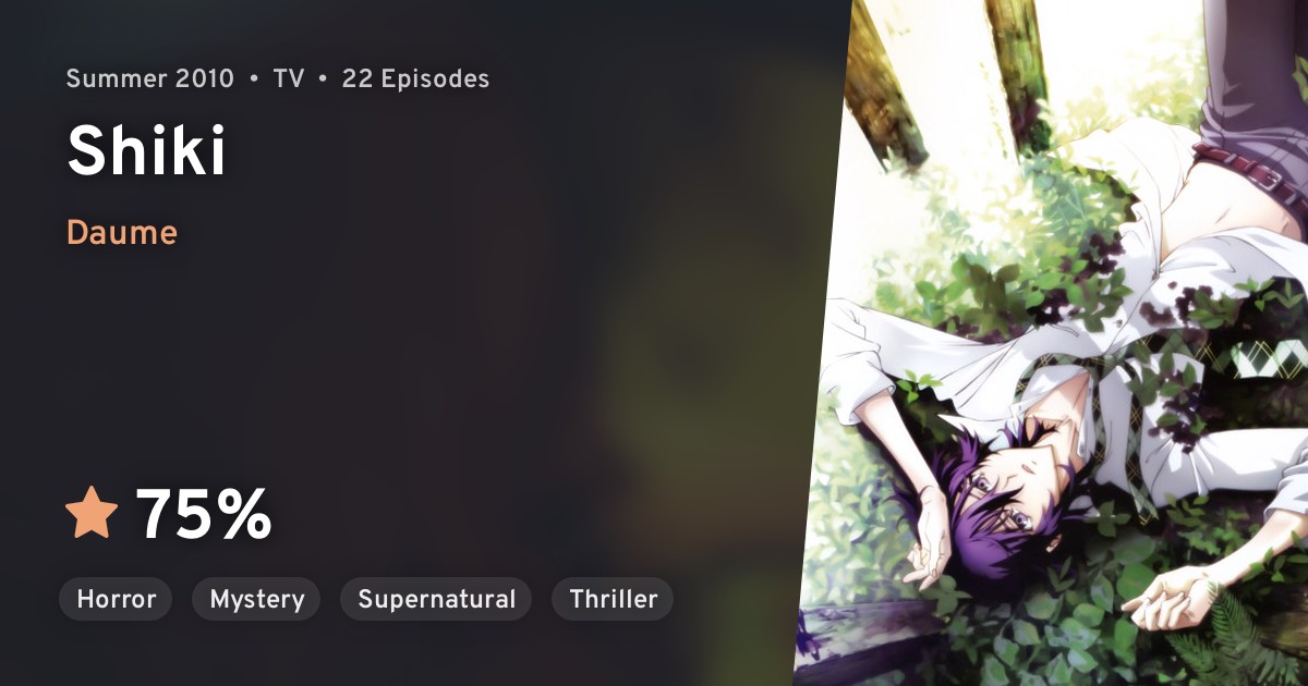Shiki · AniList
