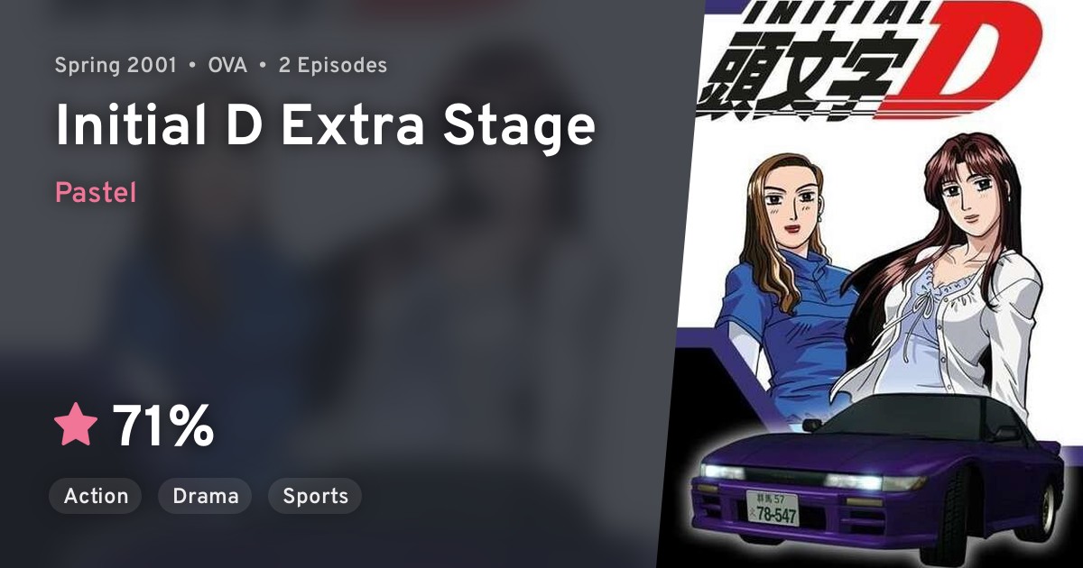 Initial D EXTRA STAGE (Initial D Extra Stage) · AniList