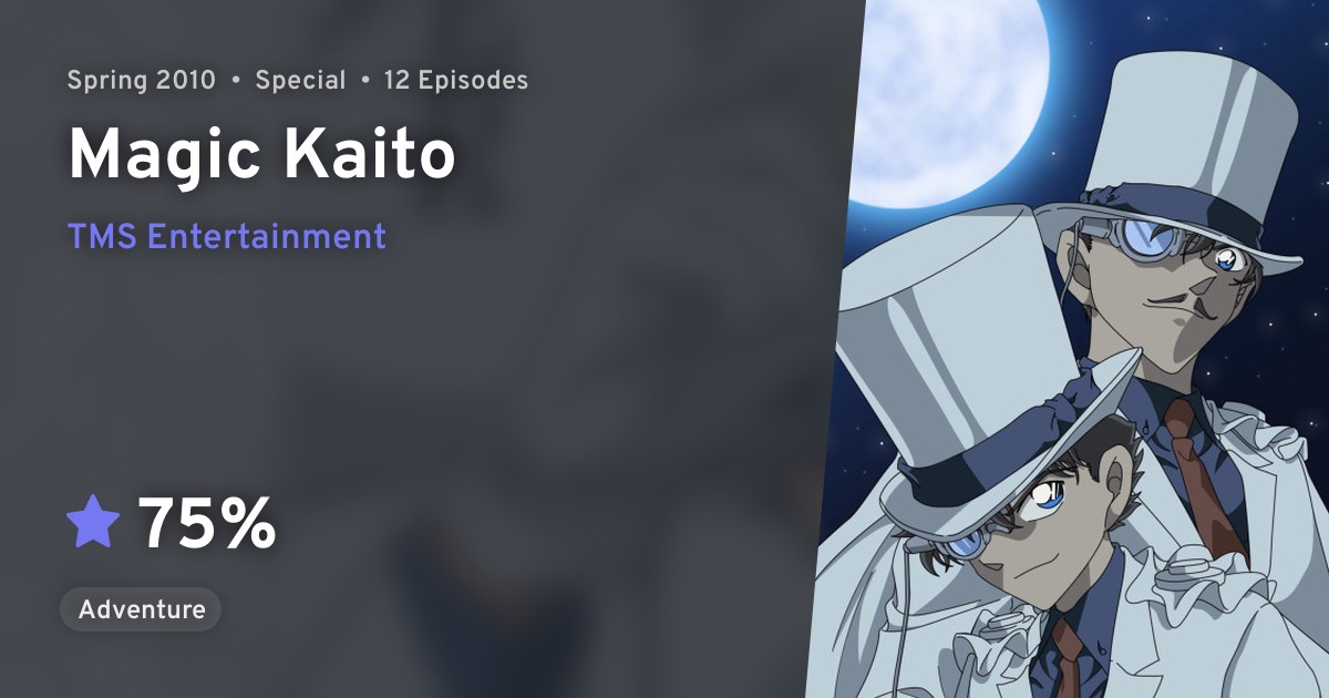 Magic Kaito · AniList