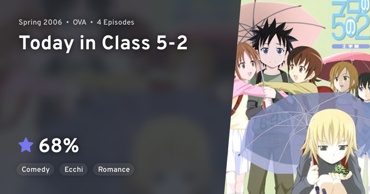 Kyou no Go no Ni (Today in Class 5-2) · AniList