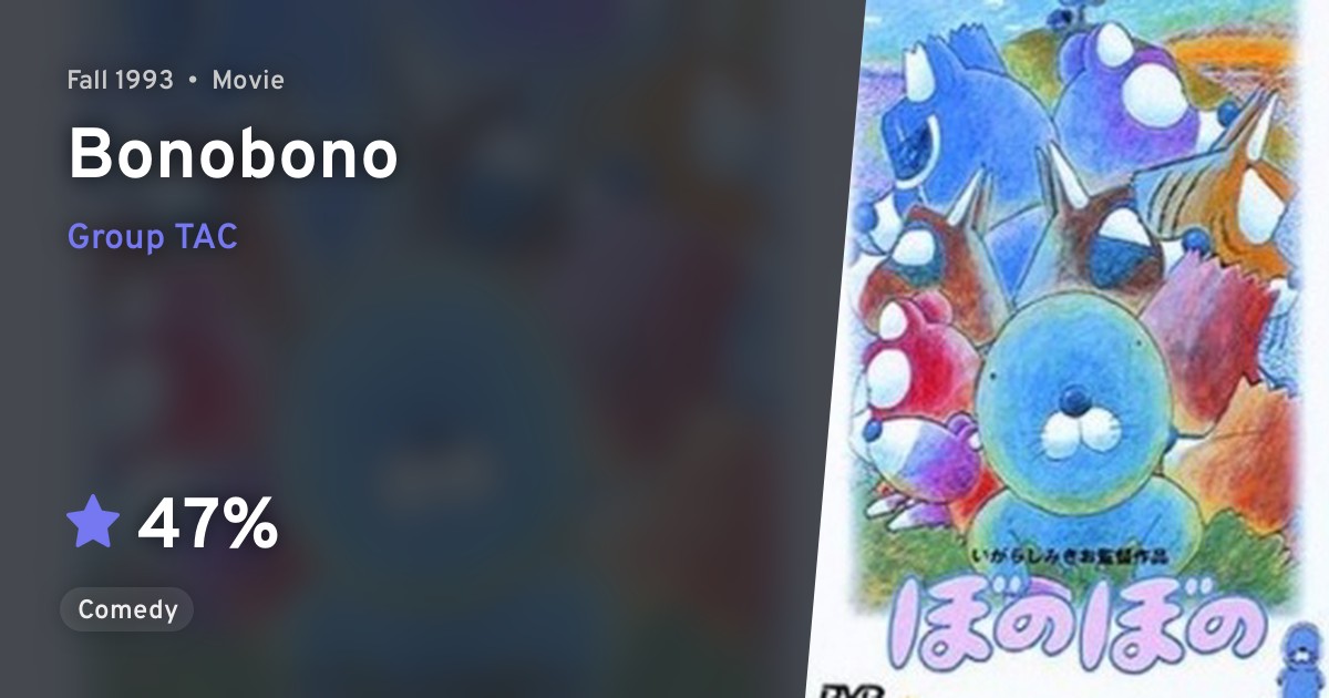 Bonobono (Movie) (Bonobono) · AniList