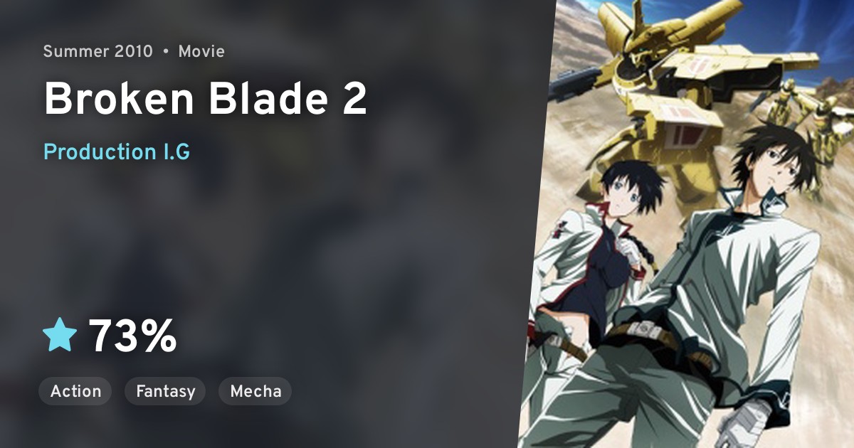 Break Blade 2: Ketsubetsu no Michi (Broken Blade 2) · AniList