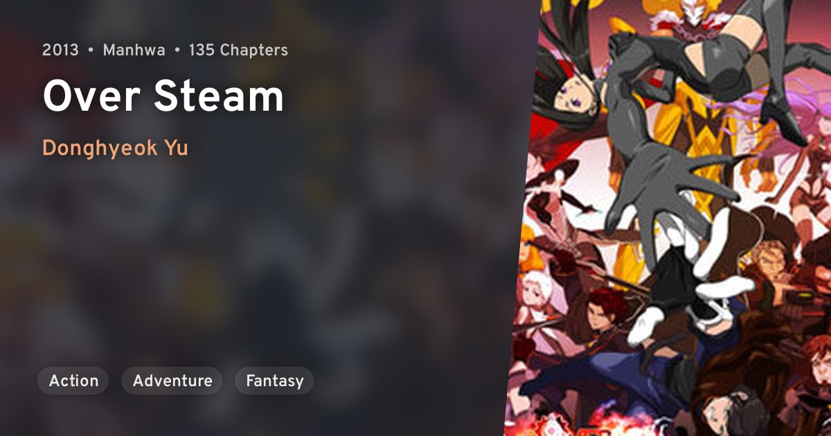 Over Steam · AniList