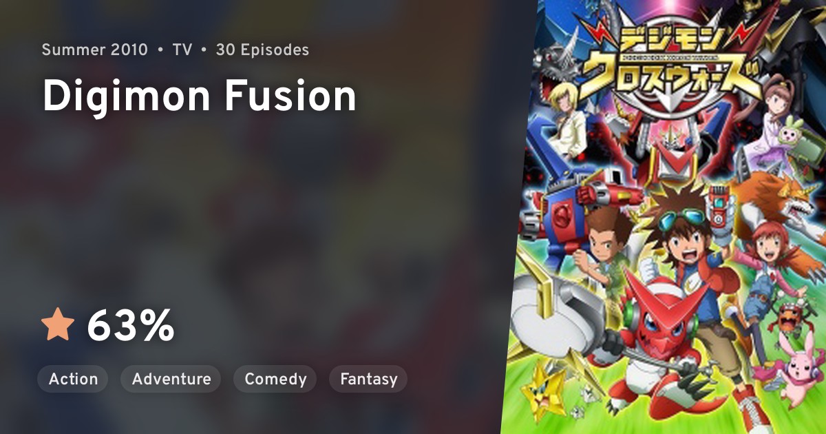 Digimon Xros Wars (Digimon Fusion) · AniList