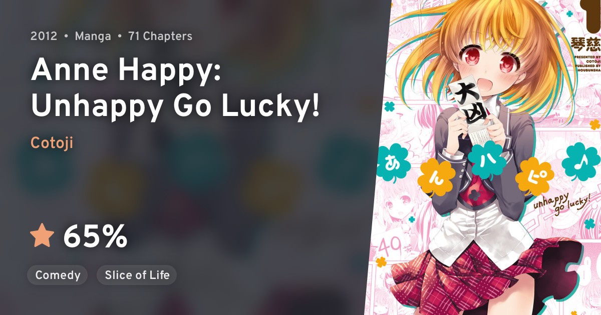 Anne Happy♪ (Anne Happy: Unhappy Go Lucky!) · AniList