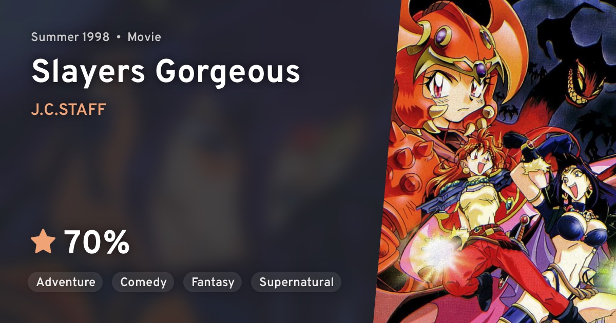 Slayers Gorgeous · AniList