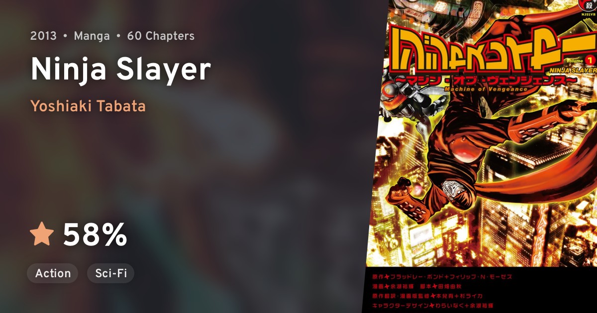 Ninja Slayer · AniList