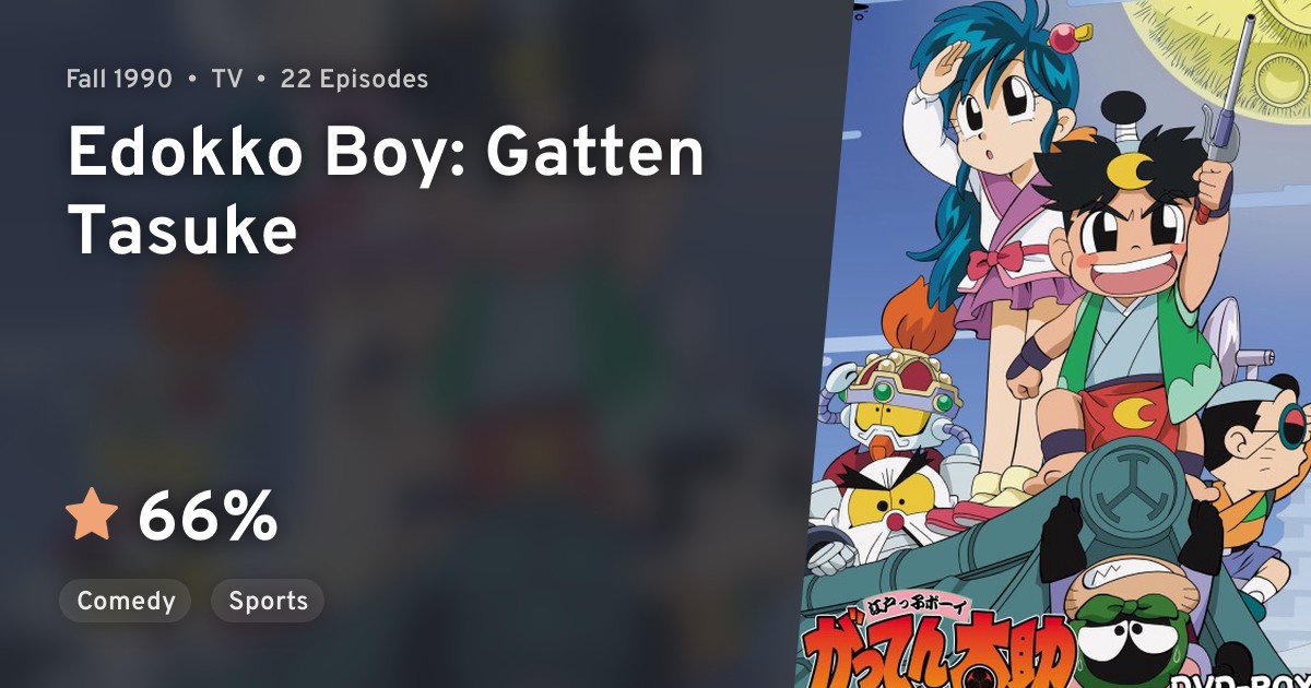 Edokko Boy: Gatten Tasuke · AniList