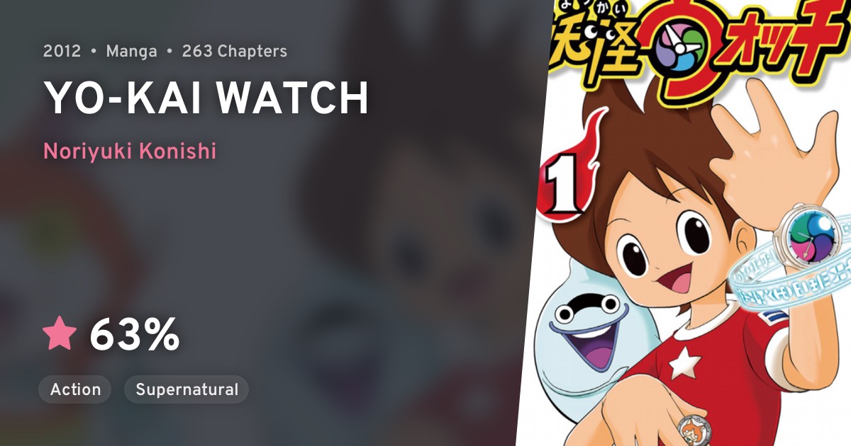 Youkai Watch (YO-KAI WATCH) · AniList