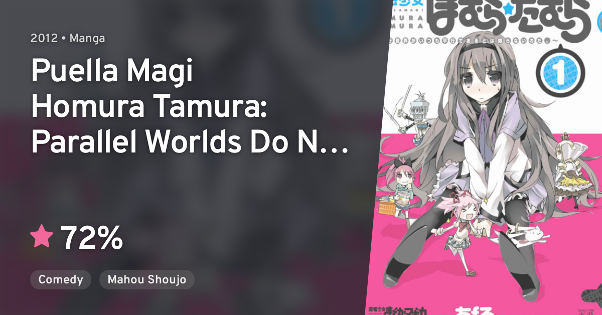 Mahou Shoujo Homura★Tamura: Heikou Sekai ga Itsumo Heikou de Aru to wa ...