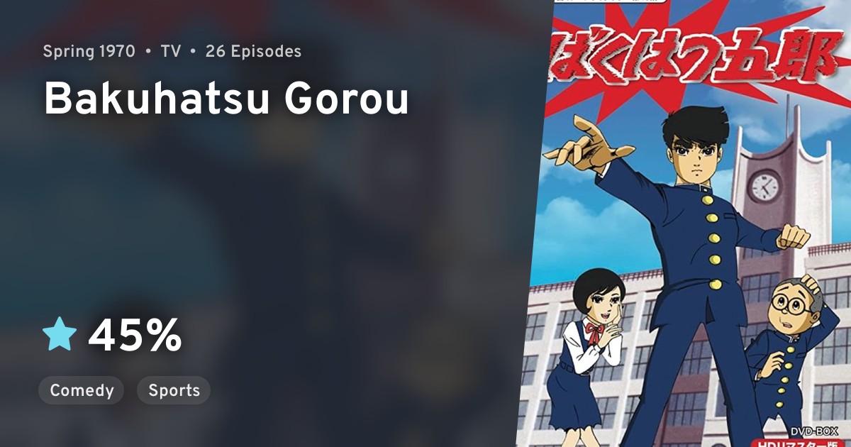 Bakuhatsu Gorou · AniList