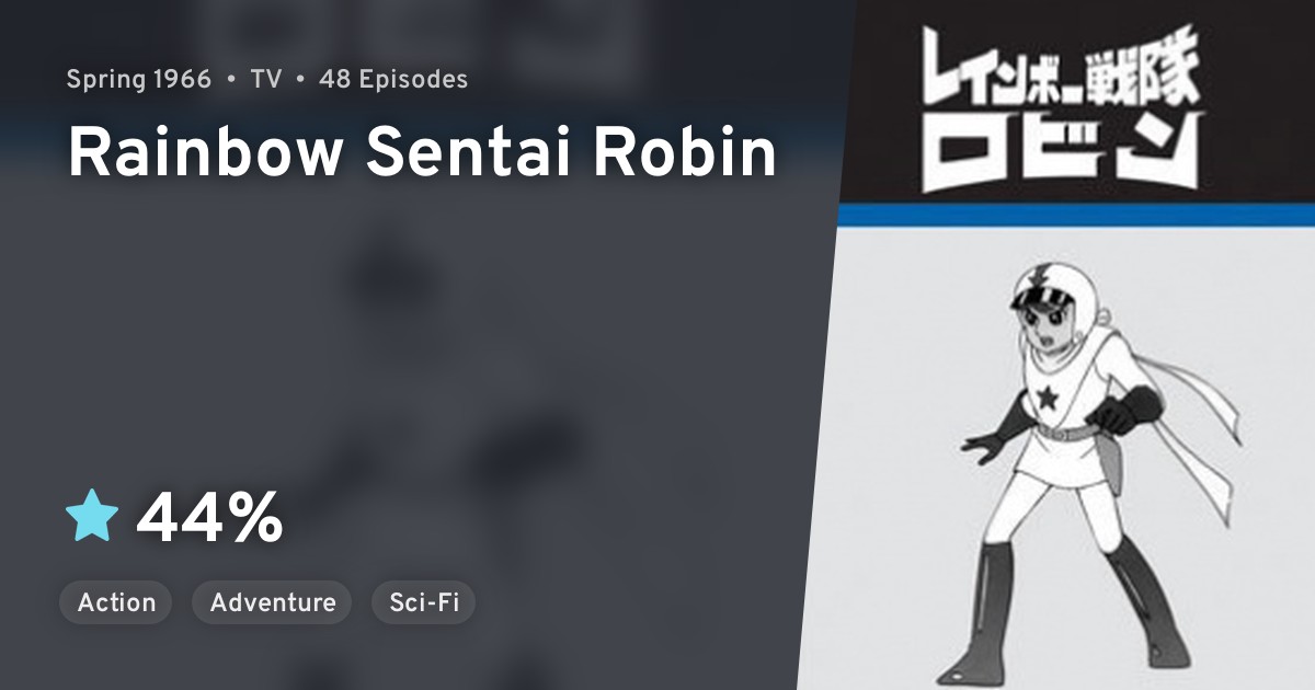 Rainbow Sentai Robin · AniList