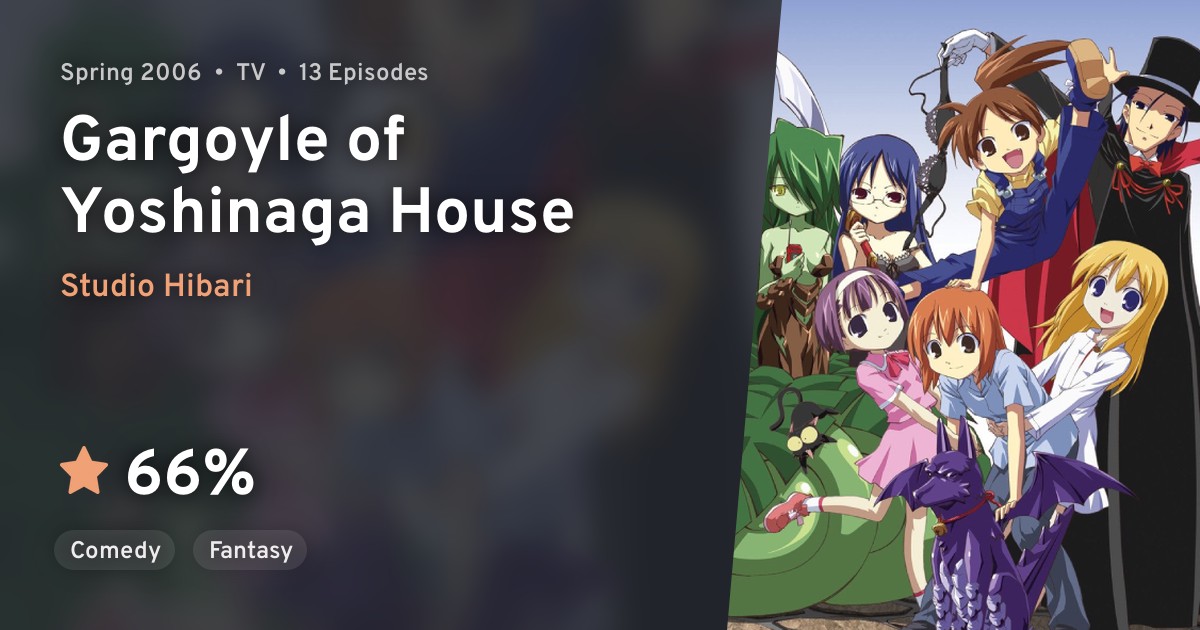 Yoshinaga-sanchi no Gargoyle (Gargoyle of Yoshinaga House) · AniList