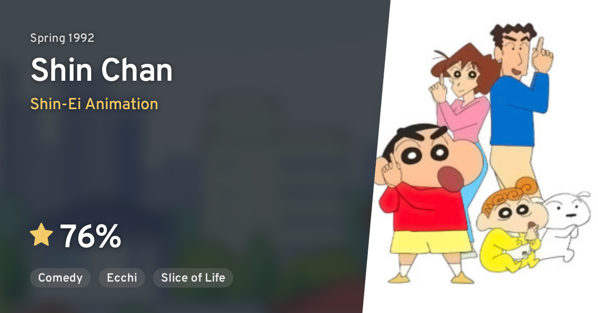 Crayon Shin-chan (Shin Chan) · AniList