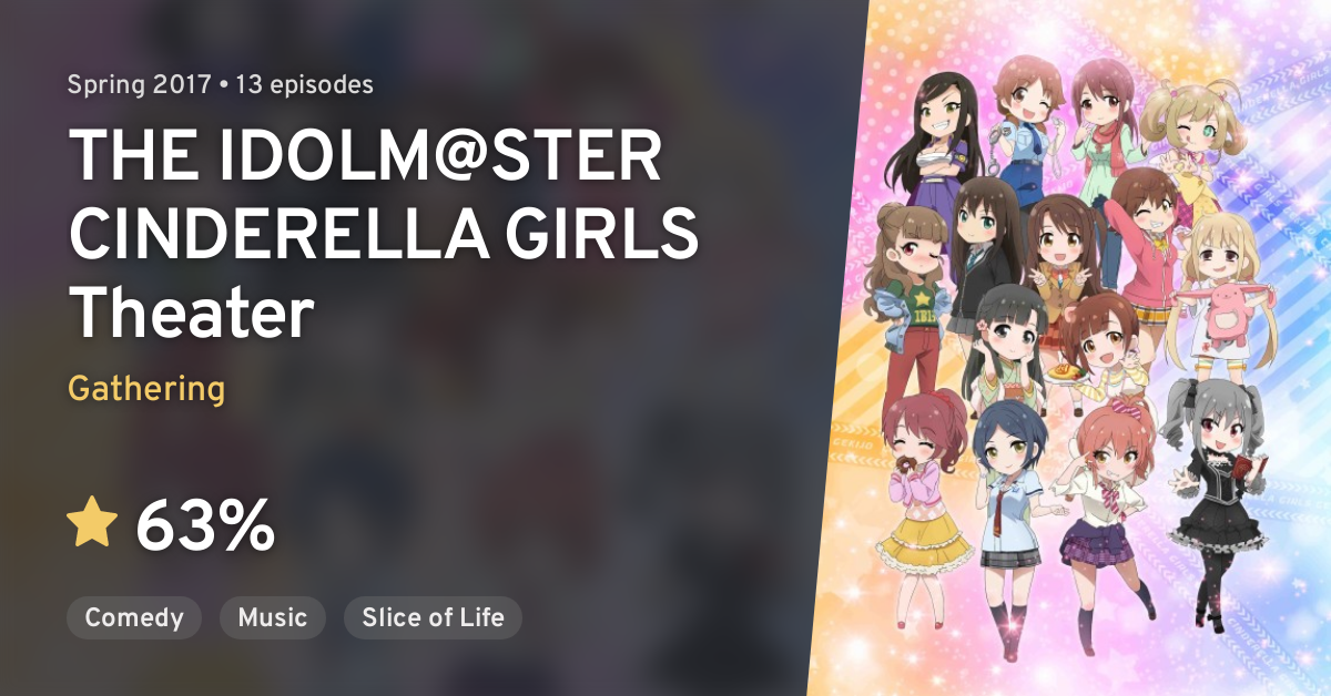 Cinderella Girls Gekijou The Idolmster Cinderella Girls Theater · Anilist