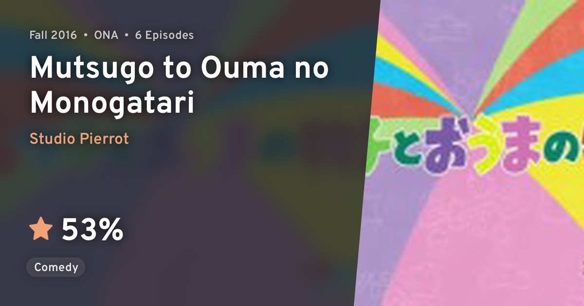 Mutsugo to Ouma no Monogatari · AniList