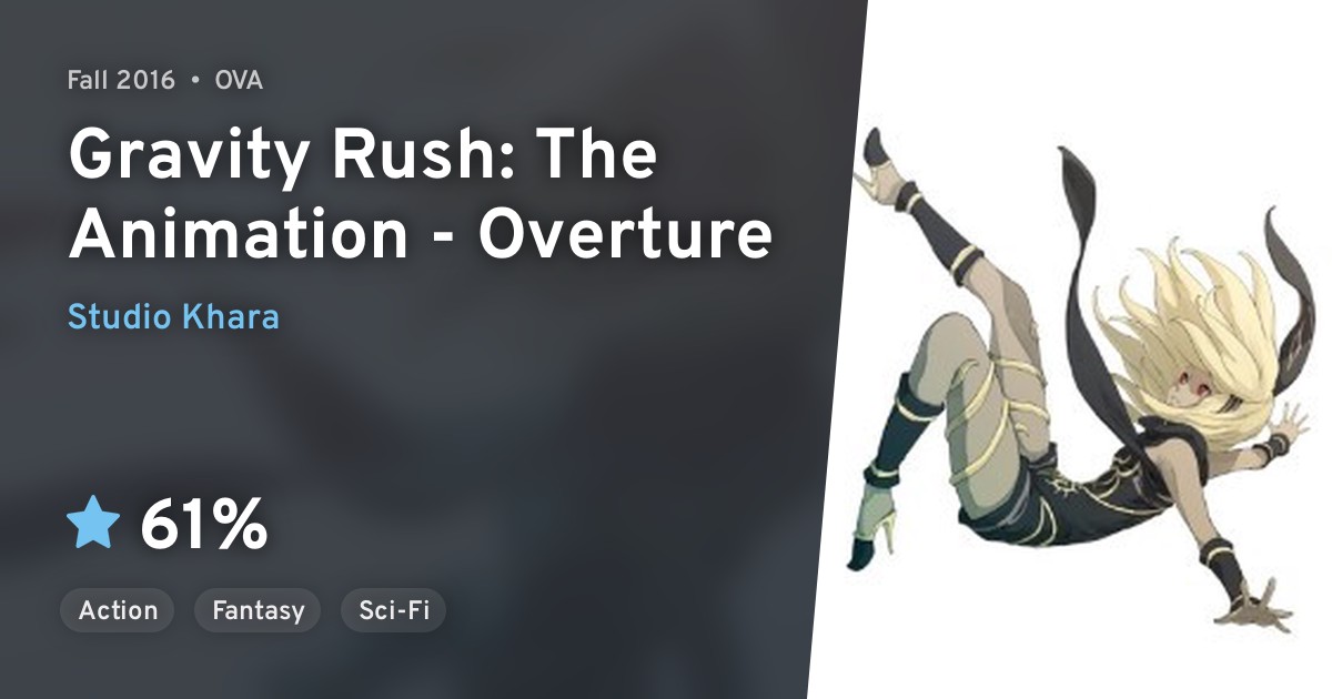 GRAVITY DAZE The Animation: Ouverture (Gravity Rush: The Animation ...