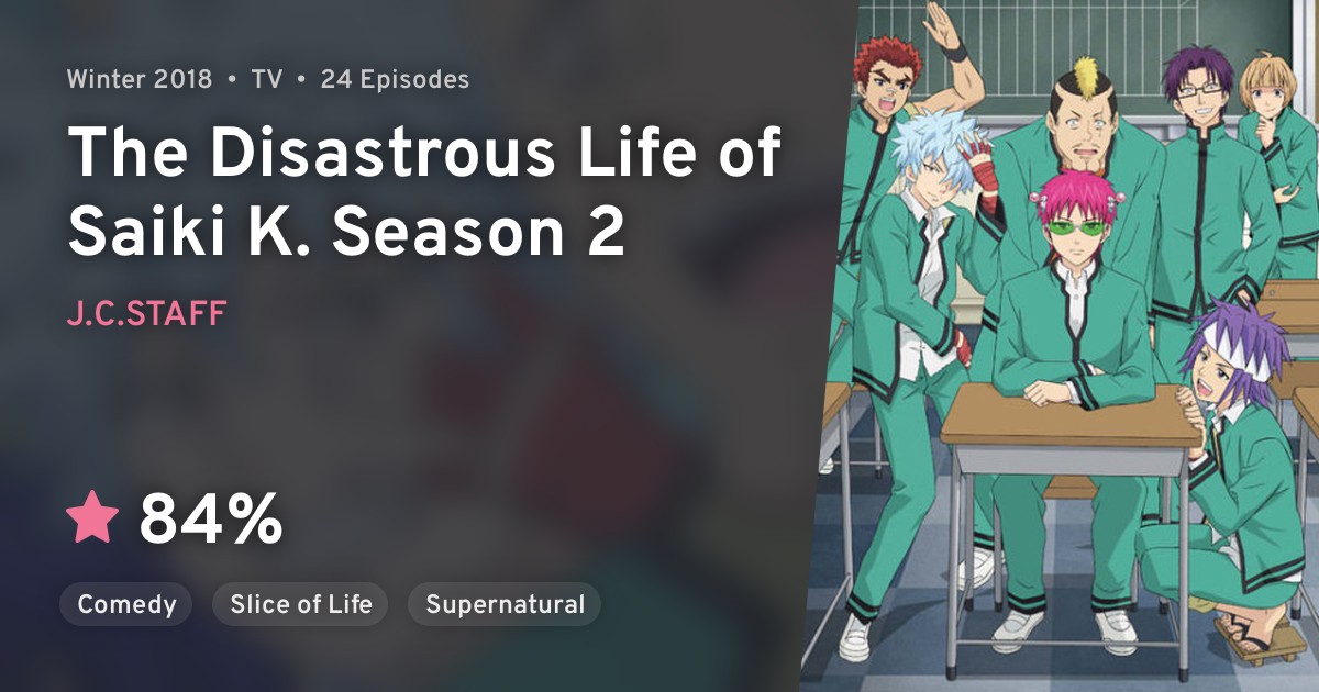 The Disastrous Life of Saiki K. 2 magyarul