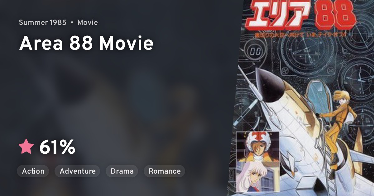 Area 88 Movie · AniList