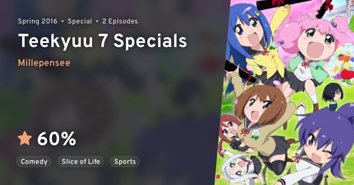 Teekyuu 7 Specials · AniList