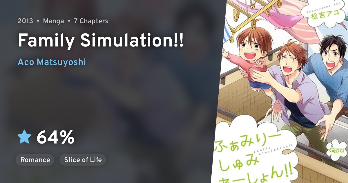 Family Simulation!! · AniList