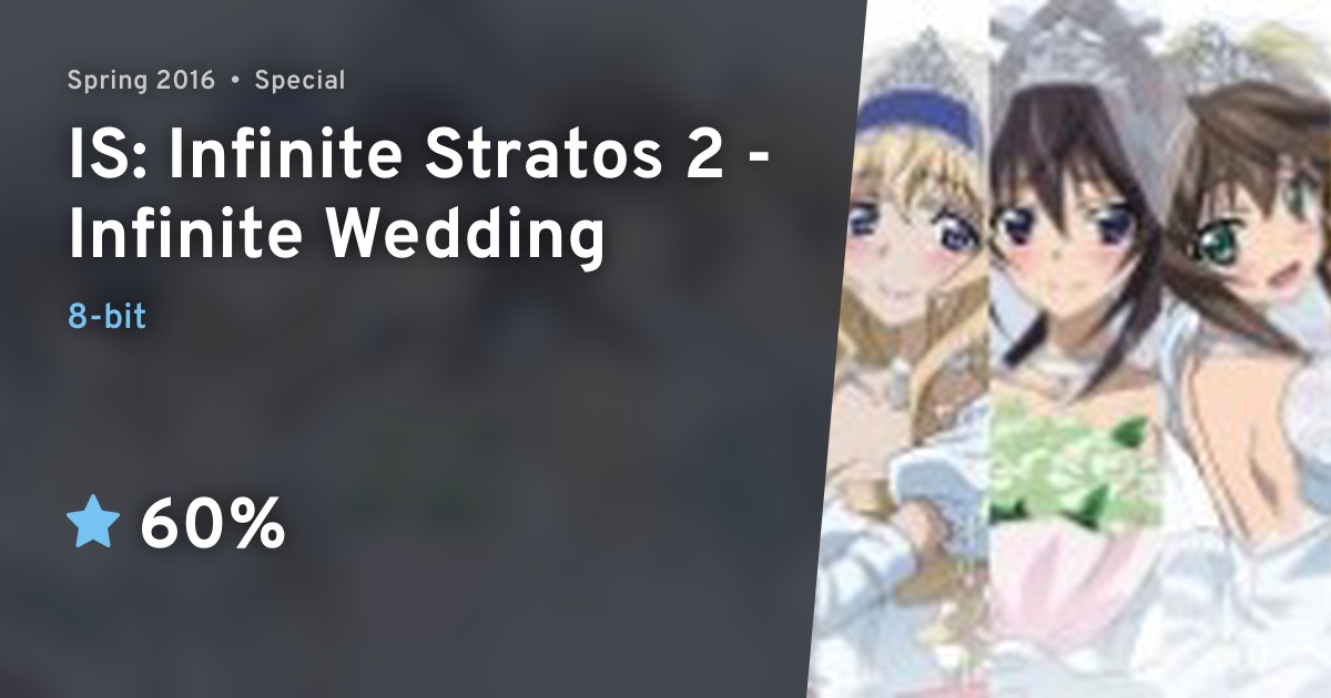 IS: Infinite Stratos 2 - Infinite Wedding · AniList