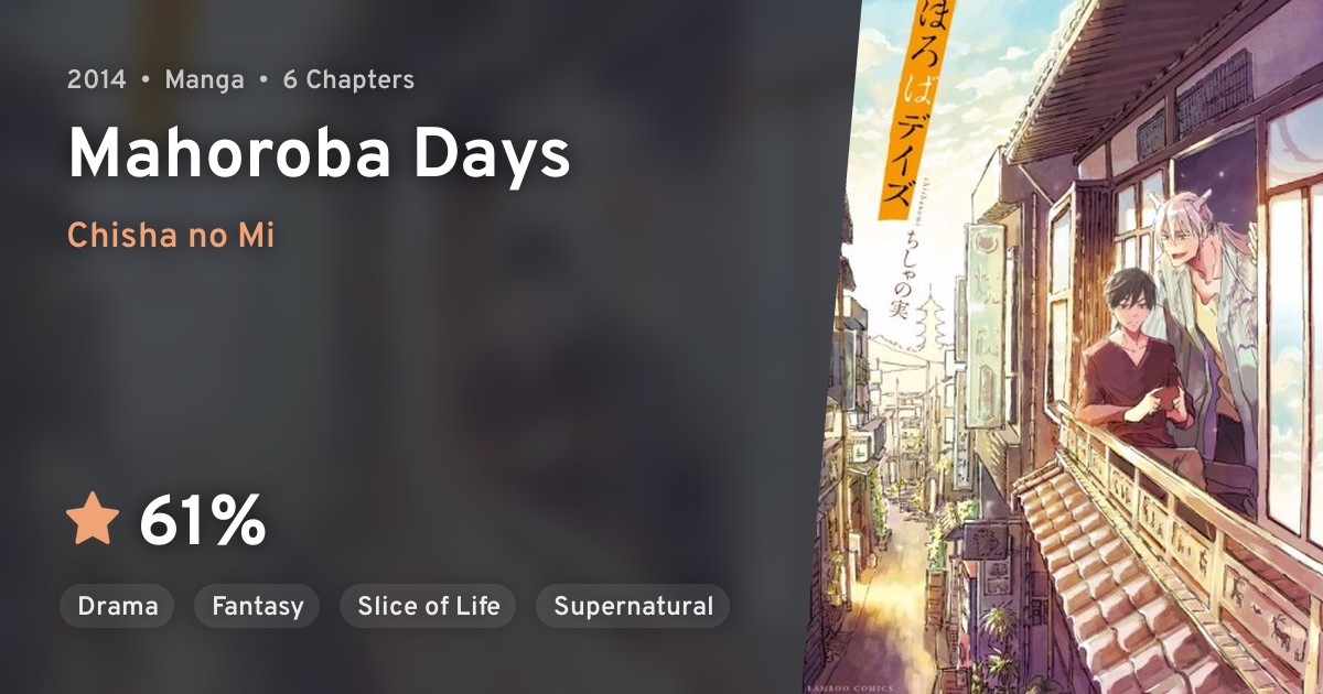 Mahoroba Days · AniList