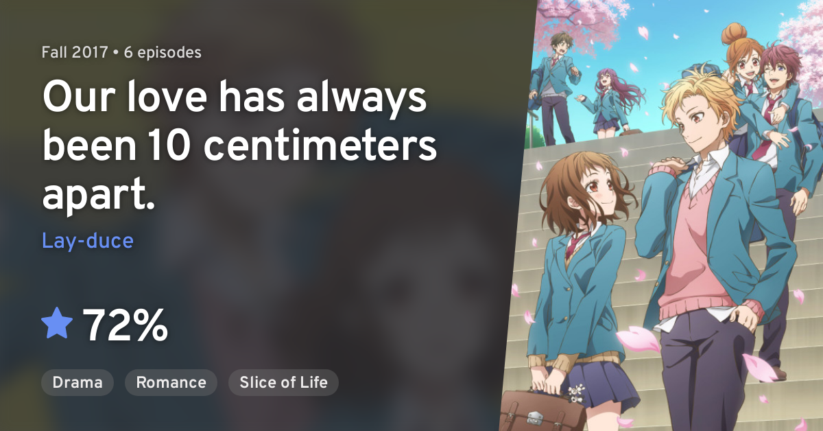 Itsudatte Bokura no Koi wa 10 cm Datta. (Our love has always been 10 ...
