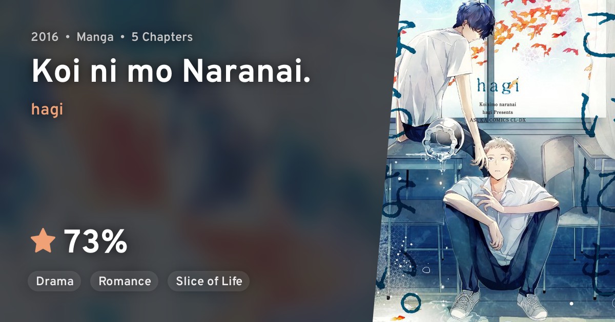 Koi ni mo Naranai. · AniList