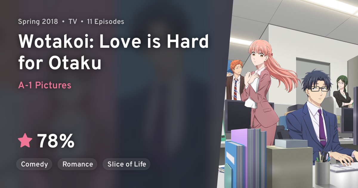 Wotaku ni Koi wa Muzukashii (Wotakoi: Love is Hard for Otaku) · AniList