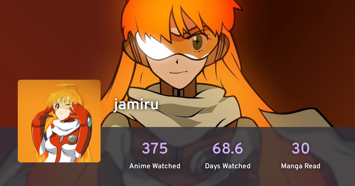 jamiru's anime list · AniList
