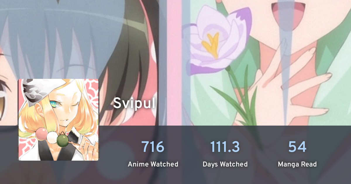 Svipul's anime list · AniList