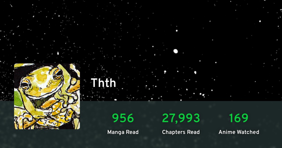 Thth's profile · AniList