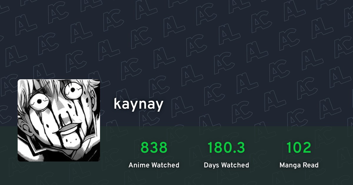 kaynay's profile · AniList