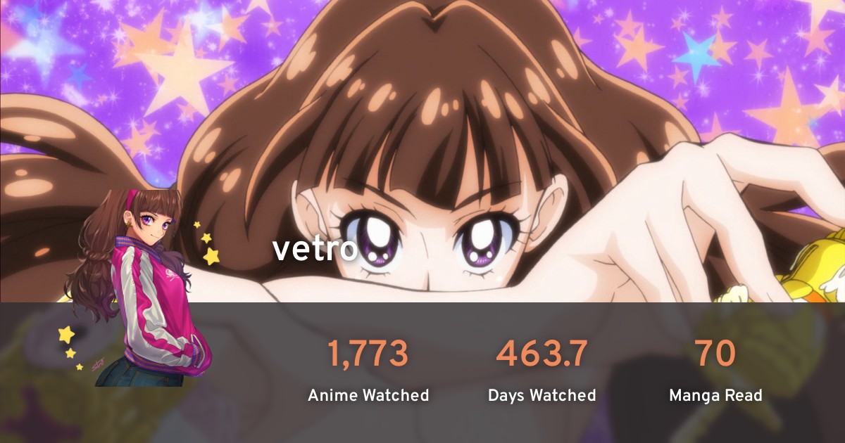 vetro's profile · AniList