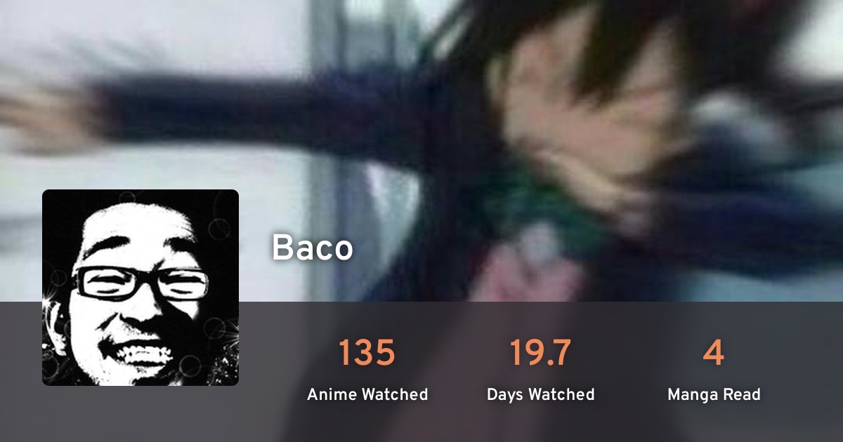 Baco's profile · AniList