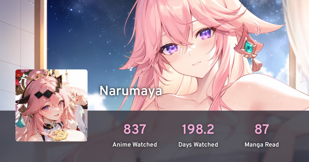 Narumaya's profile · AniList
