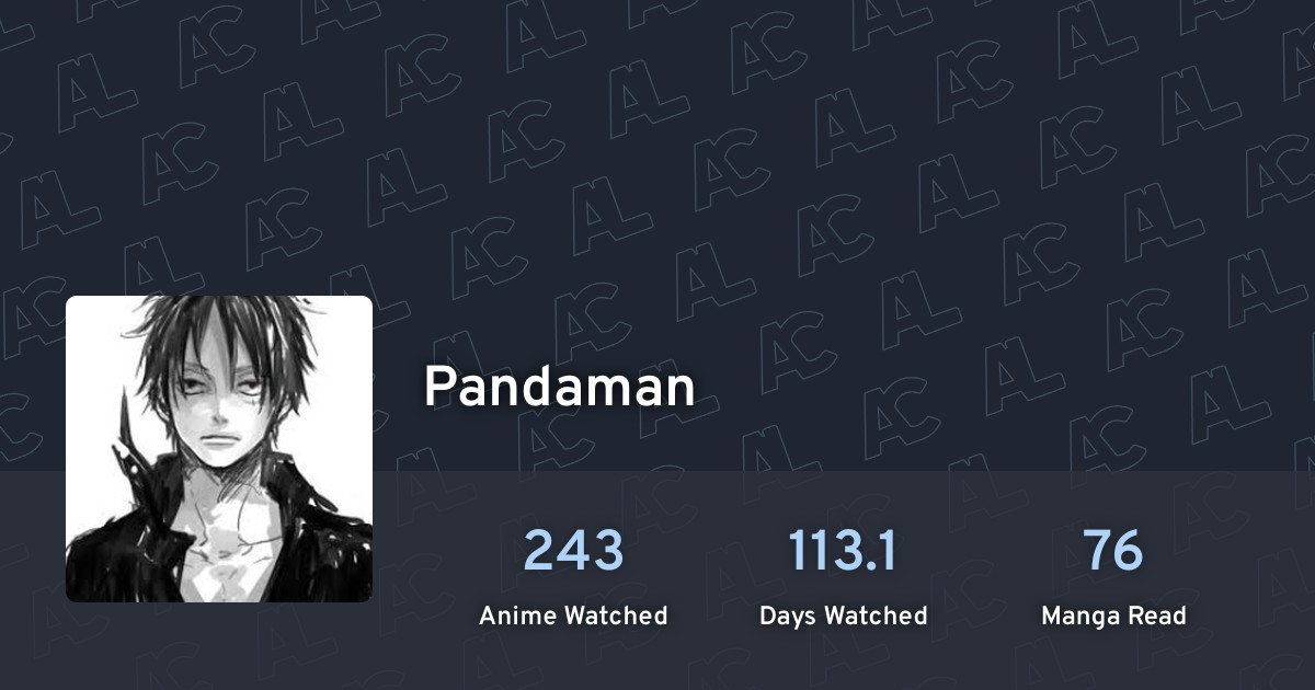Pandaman's profile · AniList