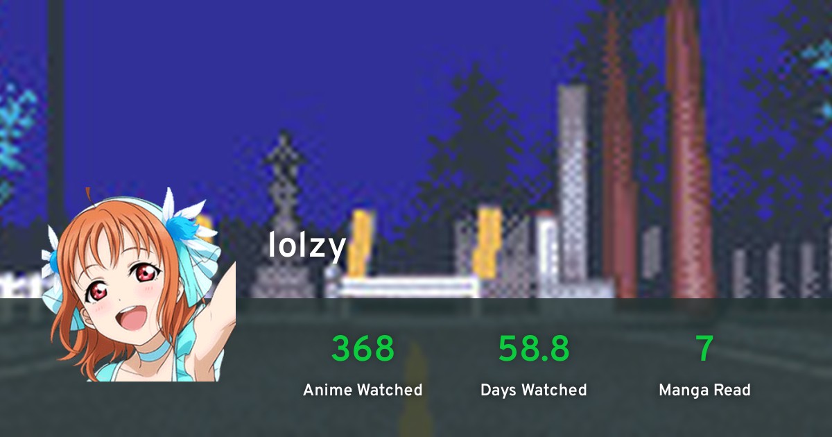 lolzy's profile · AniList