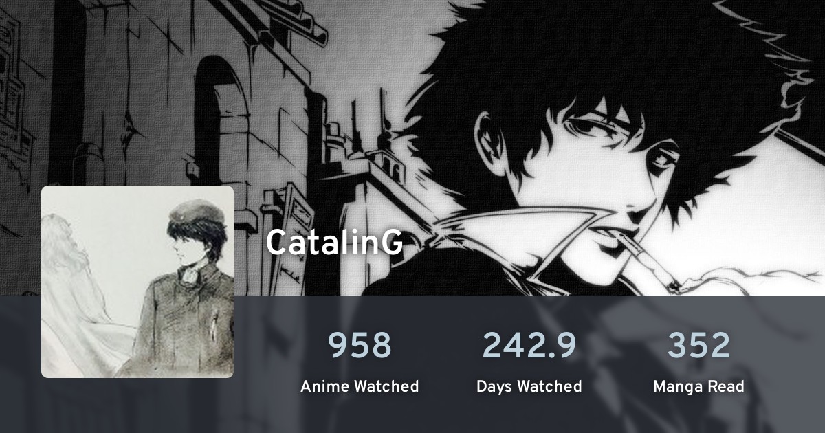 CatalinG's profile · AniList